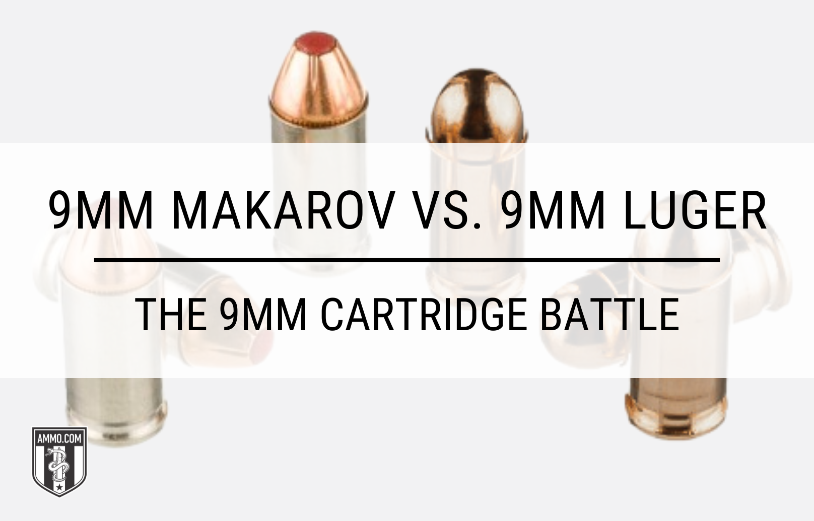 9mm Makarov vs. 9mm Luger: Handgun Cartridge Comparison