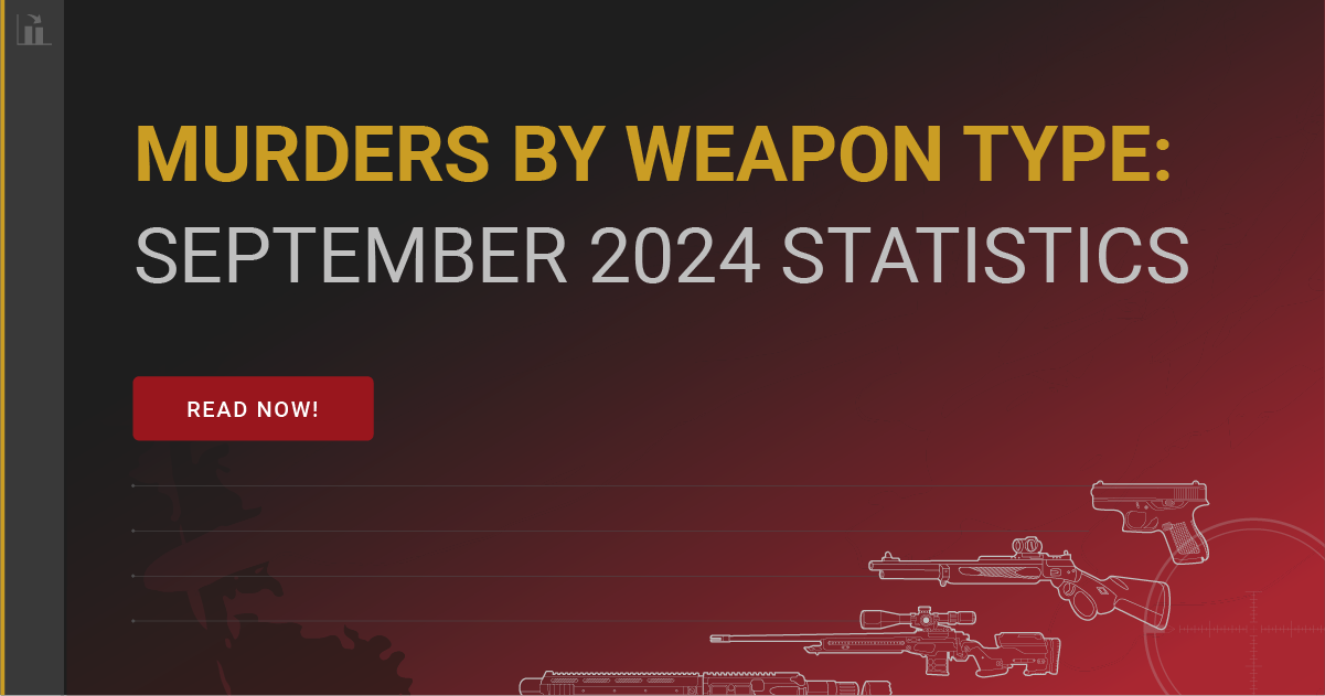 Murders by Weapon Type: September 2024 Statistics