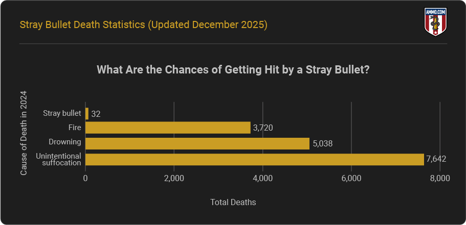 Stray Bullet Death Statistics (Updated December 2025) - NoisyRoom.net