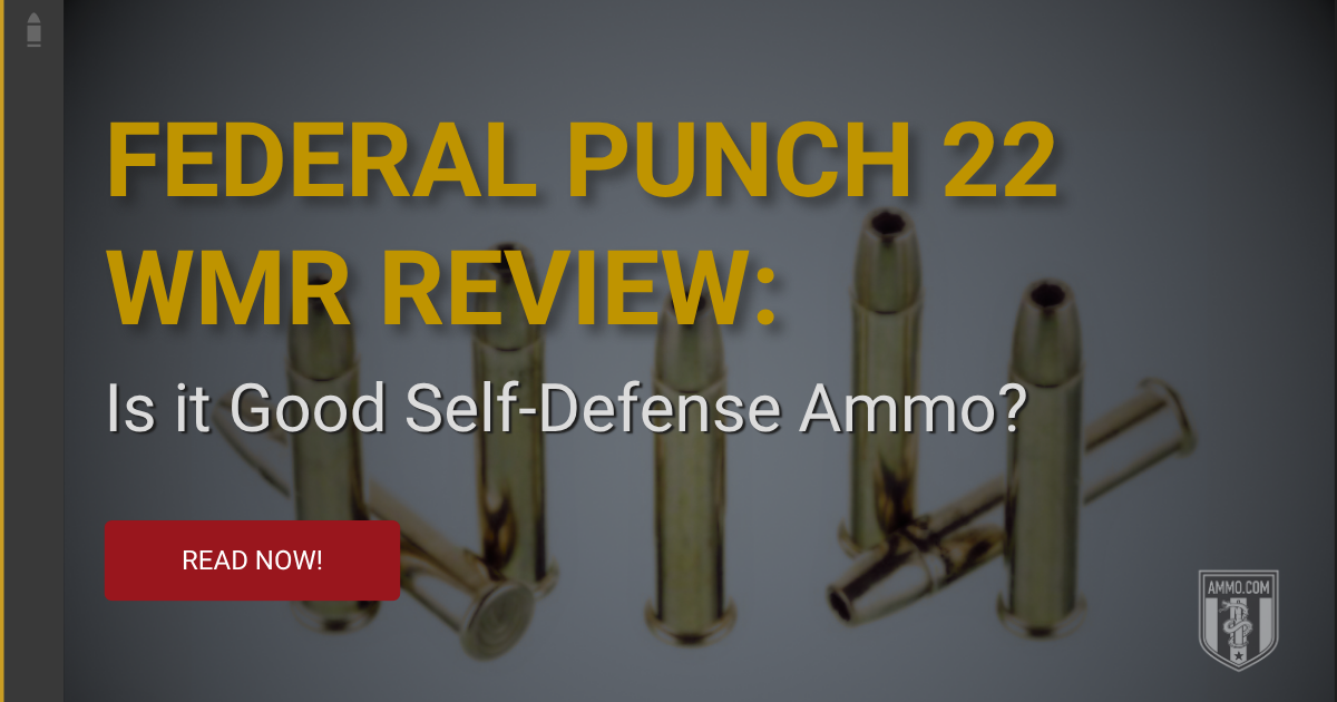 Federal Punch 22 WMR Review: Is It Good Self-Defense Ammo?