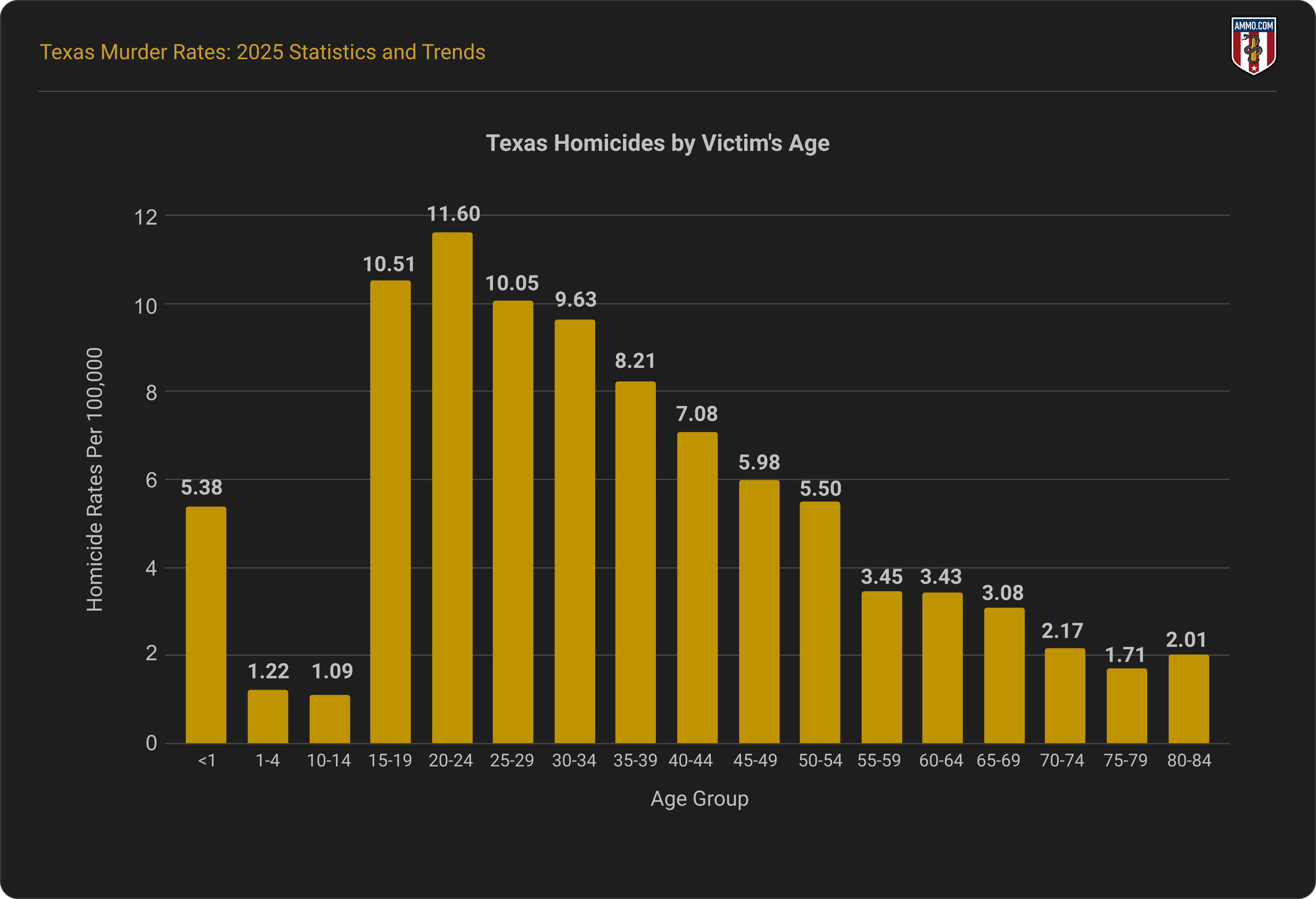 Texas Homicides: 2025 Statistics and Trends