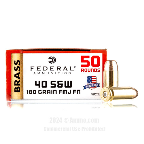 Shop Federal 40 S&W Ammo (In Stock) - At Ammo.com