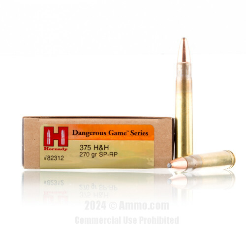 Shop Hornady 375 H&H Magnum Ammo (In Stock Now) - At Ammo.com