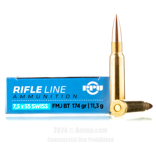 7.5x55 Ammo at Ammo.com: Cheap 7.5 Swiss Ammo in Bulk