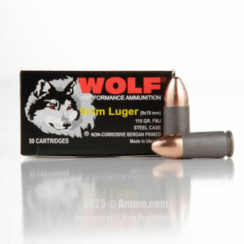 Wolf 9mm Ammo (Wholesale Wolf Performance Prices)