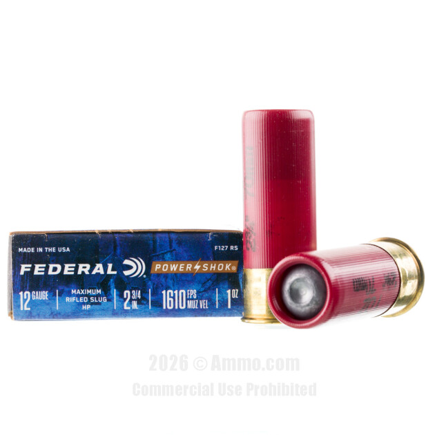 Federal Hydra-Shok 12 Gauge Slug Review: Bad Guys Beware