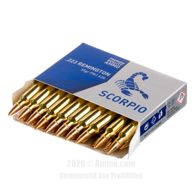 Buy 223 55 Grain Ammo Online