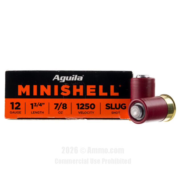 12 Gauge Rifled Slugs For Sale (Smoothbore 12ga Ammo)