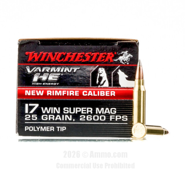 17 WSM Ammo for Sale (High-Velocity Rimfire Loads)