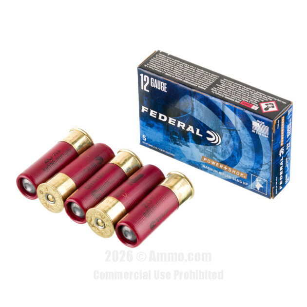 12 Gauge Rifled Slugs For Sale (Smoothbore 12ga Ammo)