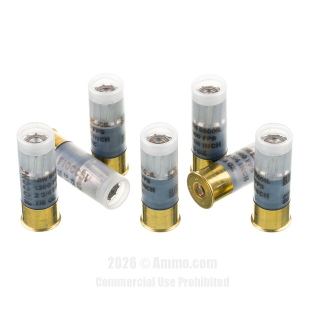 12 Gauge Rifled Slugs For Sale (Smoothbore 12ga Ammo)