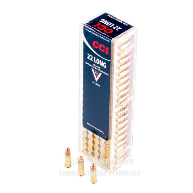 22 Long Ammo For Sale (.22 Long Ammunition in Bulk Prices)
