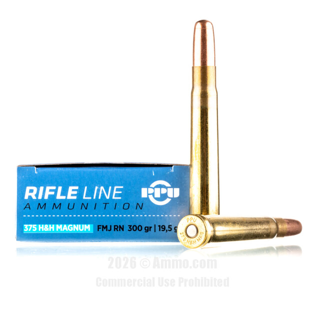 375 H&H Ammo For Sale (.375 H&H Magnum Ammo in Bulk)
