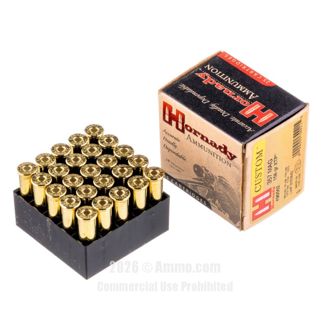 Shop Hornady 357 Magnum Ammo (In Stock Now)