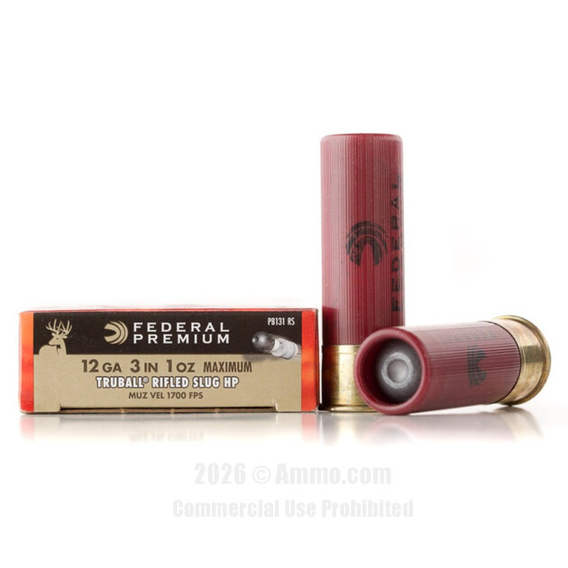 12 Gauge Rifled Slugs For Sale (Smoothbore 12ga Ammo)