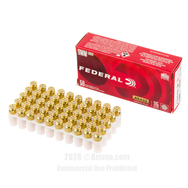 Buy 9mm Ammo Online (Cheap Hollow Point & FMJ Rounds)