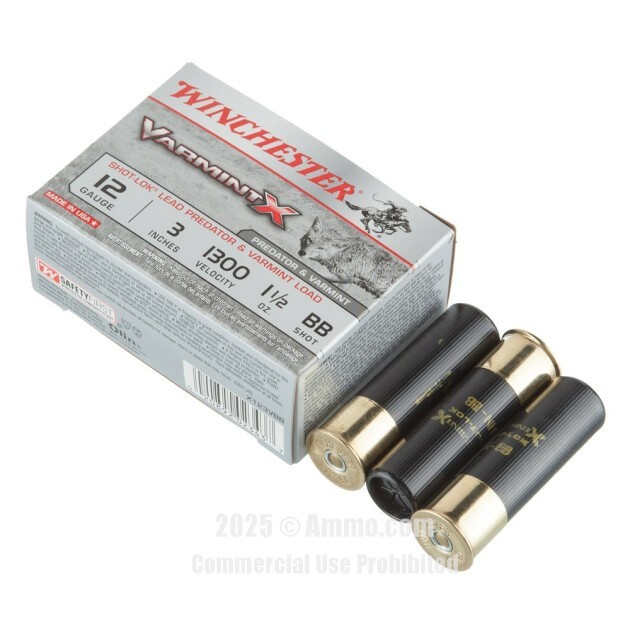 Buy 100 Rounds of 12 Gauge Ammo (00 Buck, #4 Buck, Rifled Slugs)