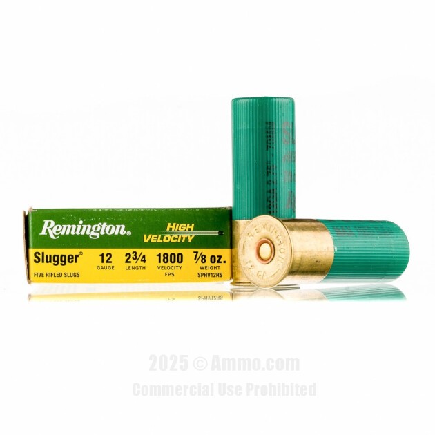 12 Gauge Rifled Slugs For Sale (Smoothbore 12ga Ammo)