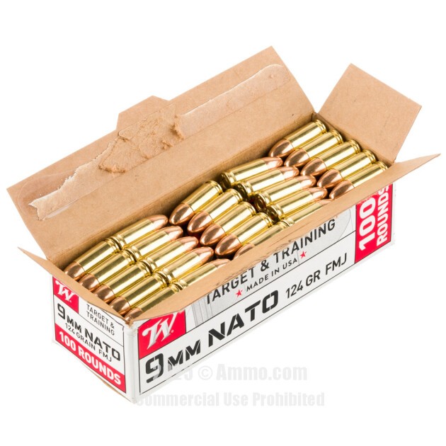 100 Rounds of 9mm (Fastest Shipping & Bulk Prices)