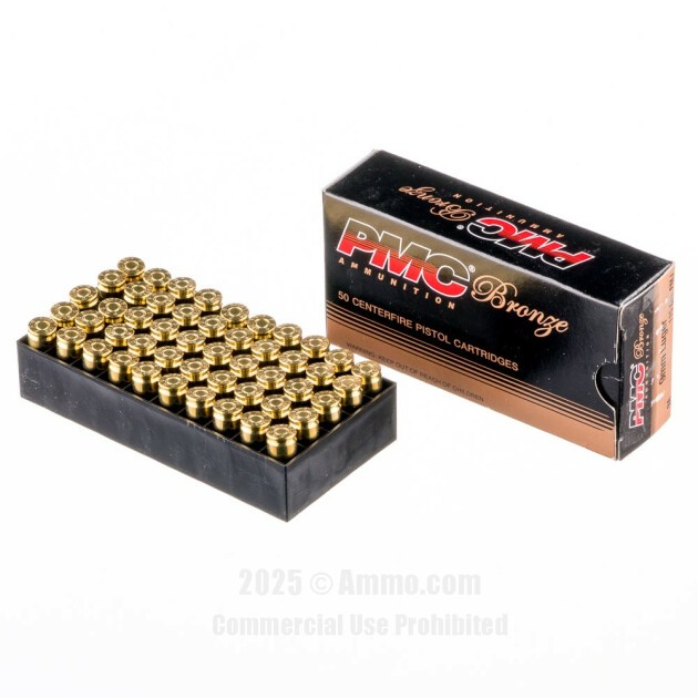 Shop 9mm 50 Round Ammo (High Quality FMJ HP JHP Rounds)