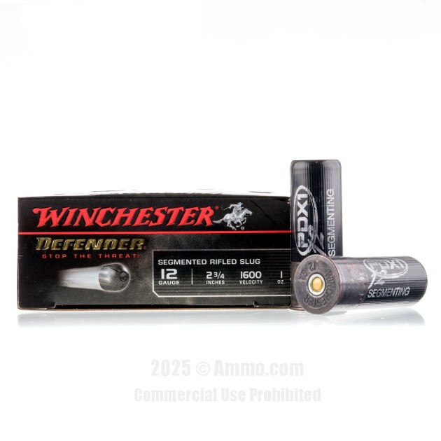 Buy 100 Rounds of 12 Gauge Ammo (00 Buck, #4 Buck, Rifled Slugs)