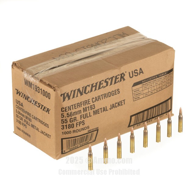 Winchester 5.56x45 Ammo (In Stock Now)