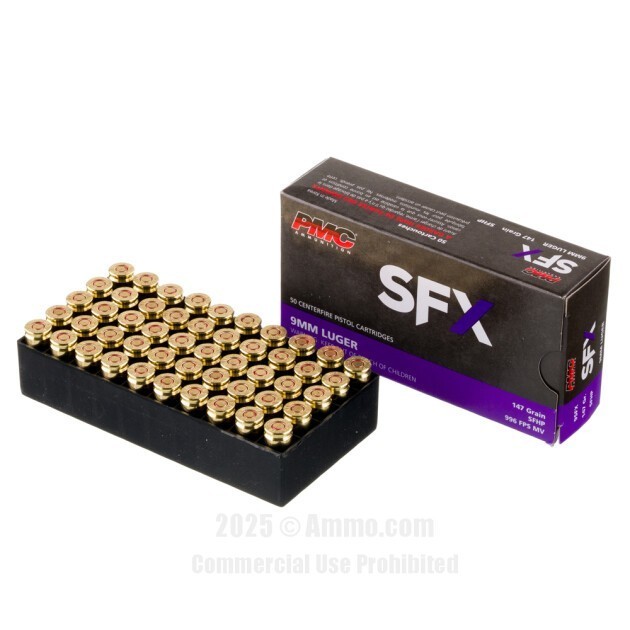 Buy 9mm 147 Grain Ammo (Standard & Subsonic Loads)