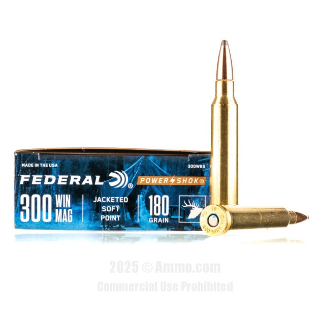 Federal Premium 300 Win Mag Ammo (In Stock)