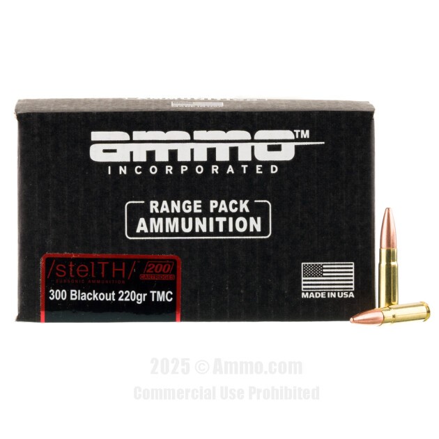 Buy 220 Grain 300 Blackout Ammo (Subsonic)