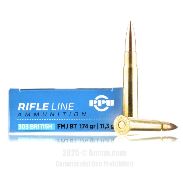 303 British Ammo at Ammo.com (Cheap .303 Ammo in Bulk)