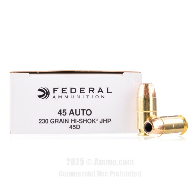 45 ACP Bulk Ammo (500 & 1000 rounds)