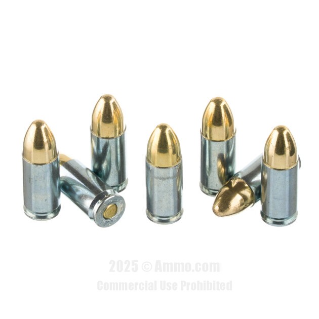 Shop 9mm 50 Round Ammo (High Quality FMJ HP JHP Rounds)