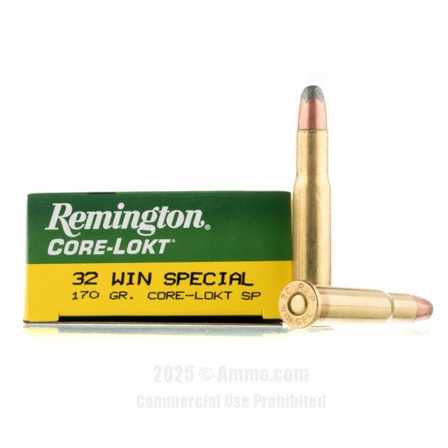 32 Winchester Special Ammo (.32 Win Spl Ammo in Bulk)