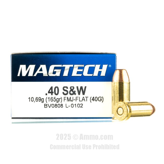 40 Cal (S&W) Ammo for Sale (40 Caliber Ammunition)