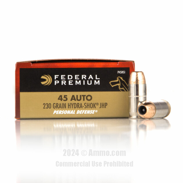 Shop Federal 45 Auto Ammo (In Stock Now) - Here At Ammo.com