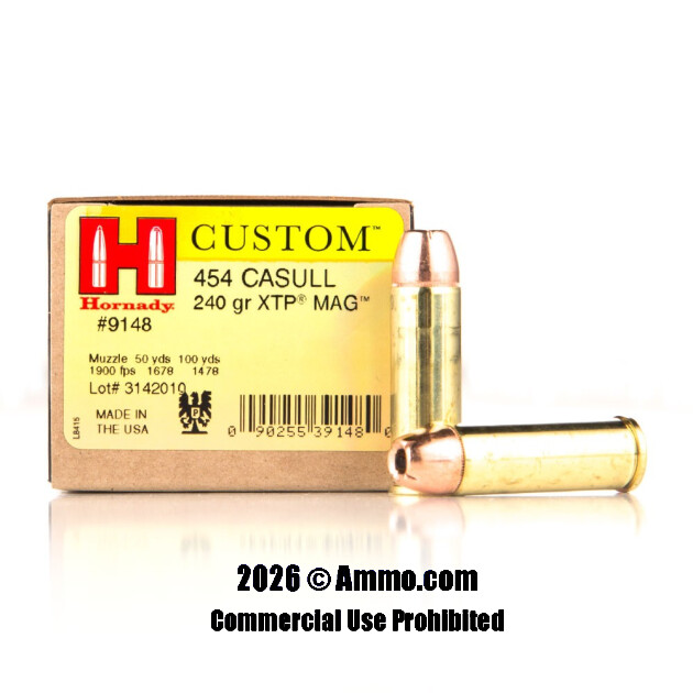 454 Casull Dimensions