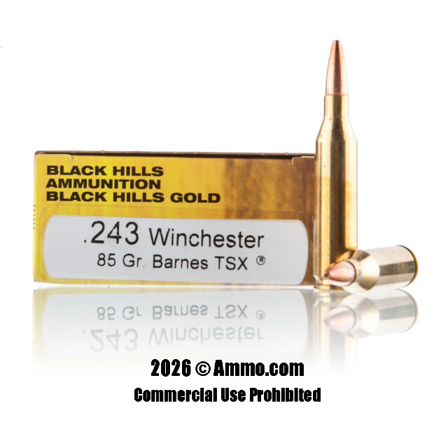 243 Hunting Rifle Ammo