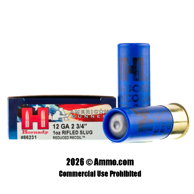12 Gauge Rifled Slugs For Sale (Smoothbore 12ga Ammo)