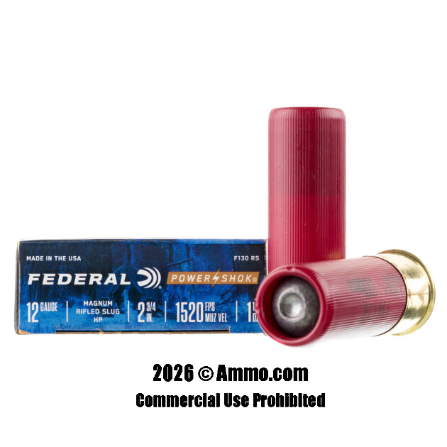 12 Gauge Rifled Slugs For Sale (Smoothbore 12ga Ammo)