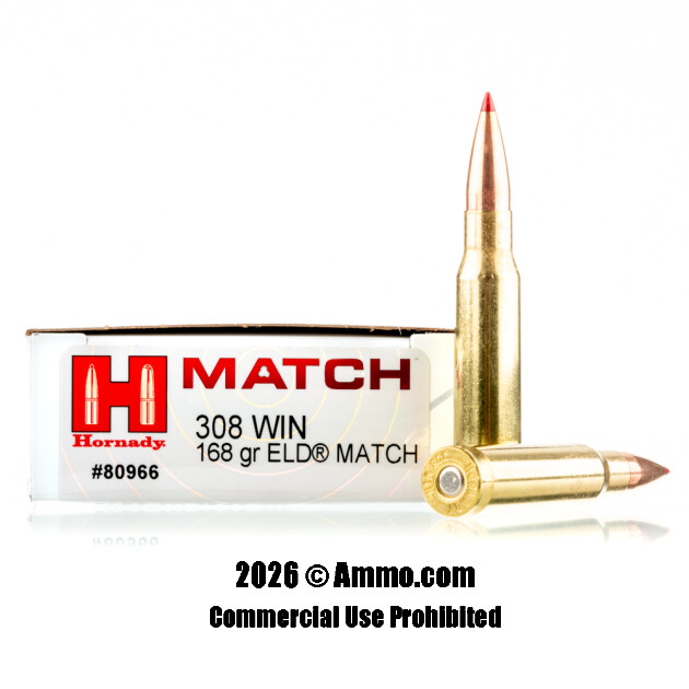 308 Match Ammo for Precision and Long-Range Shooting