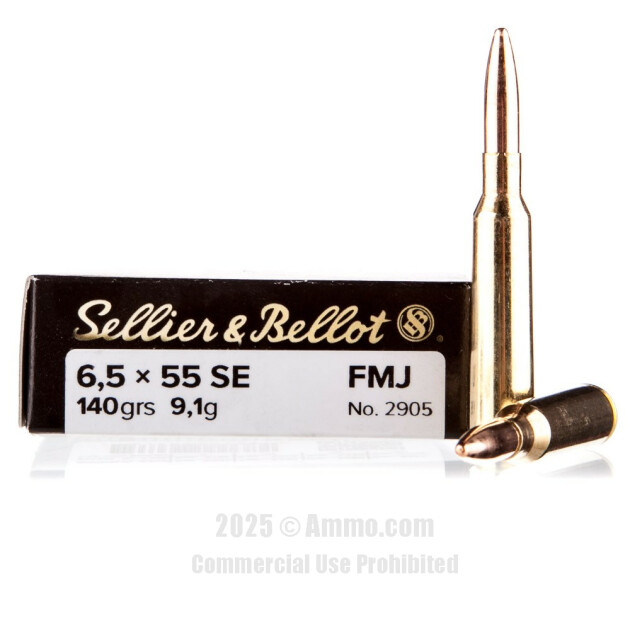 6.5x55mm Ammo For Sale (Cheap 6.5x55 Swedish in Bulk)