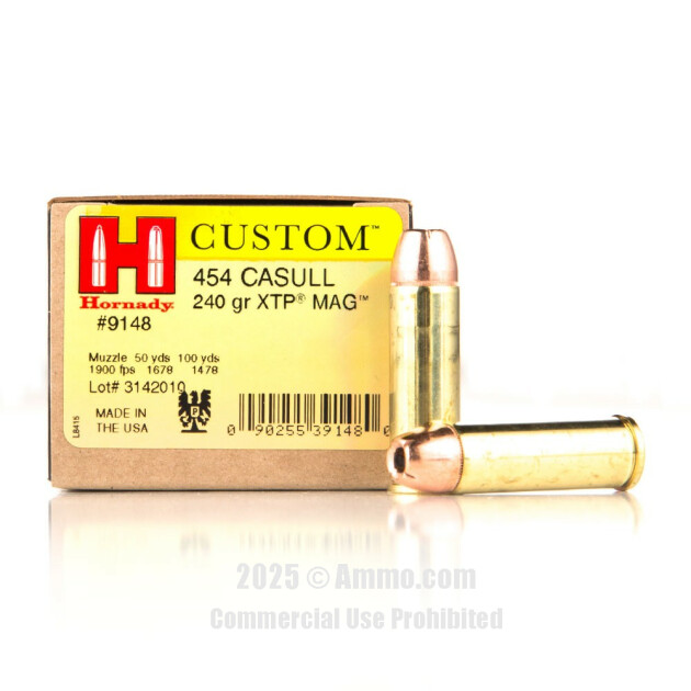 Buy 454 Casull Ammo (Best Deals on 454 Rounds Online)