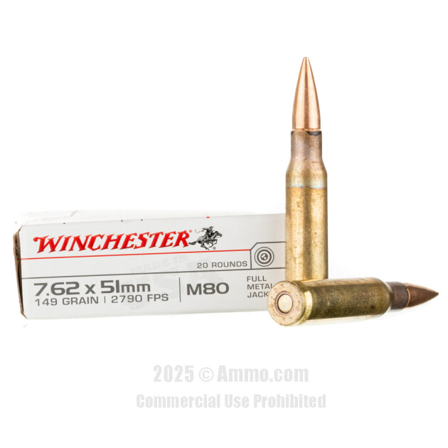 Shop Winchester 7.62x51 Ammo (In Stock Now)